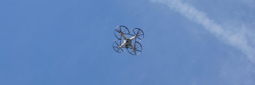 Flying robots with an overview - the Beehive security drone system